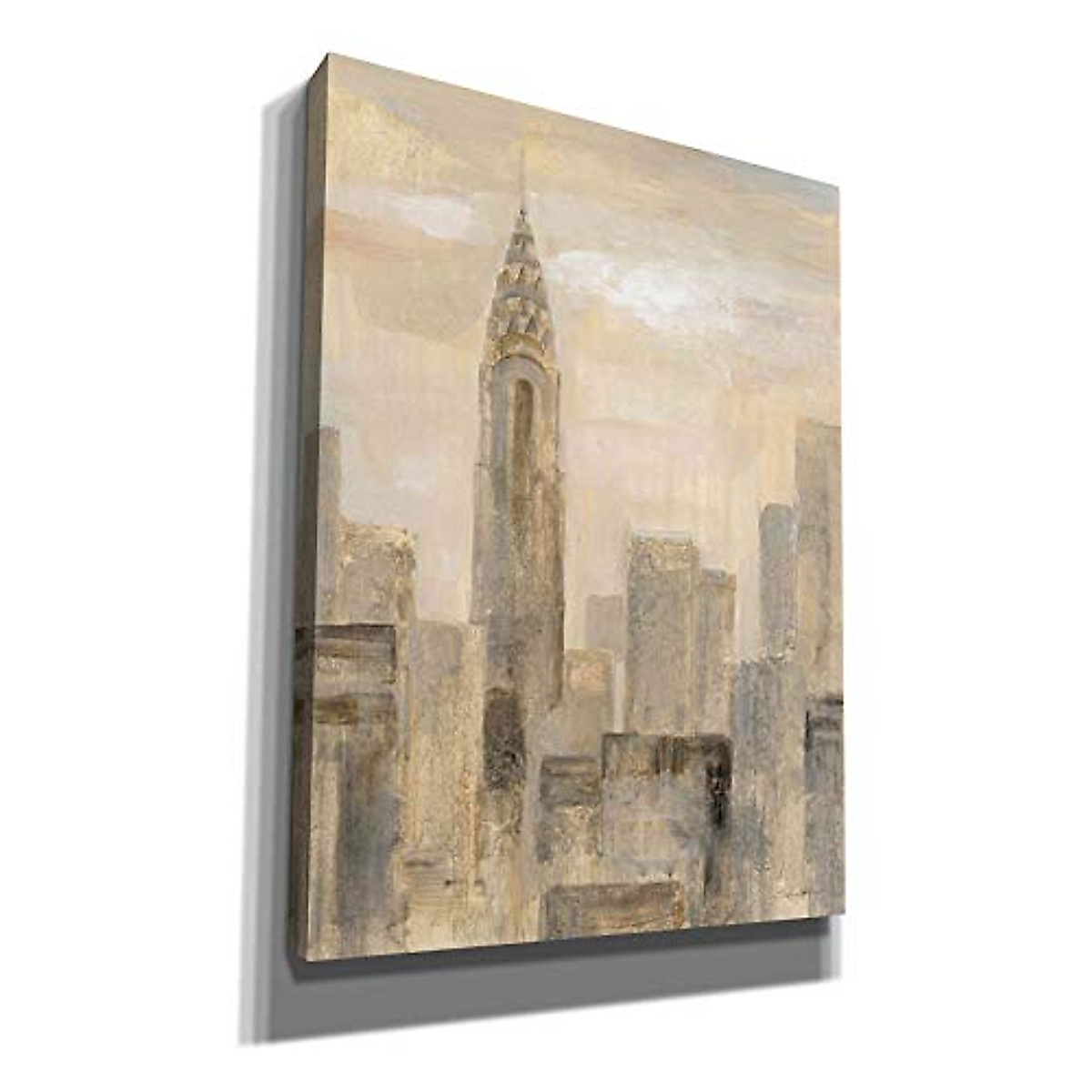 Epic Graffiti 'City Blocks I' by Silvia Vassileva, Canvas Wall Art, 40"x54"