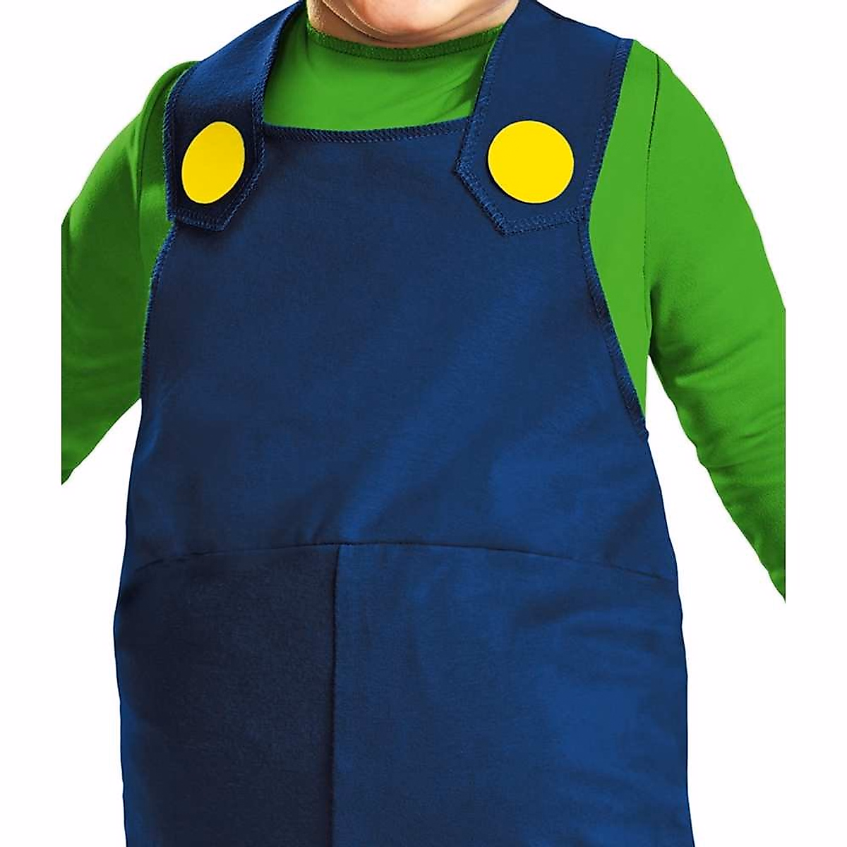 Nintendo Super Mario Brothers Luigi Boys Toddler Costume, Small/2T