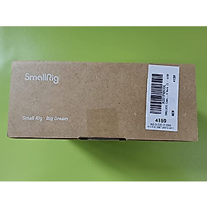 SmallRig R6 Mark II Camera Cage for Canon, Formfitting Video Making Camera Rig for Canon R6 Mark II, Built-in Dual NATO Rails, Quick Release Plate for Arca, Horizontal and Vertical Shooting - 4159