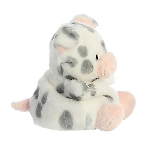 Aurora® Adorable Palm Pals™ Piggles Spotted Piglet™ Stuffed Animal - Pocket-Sized Play - Collectable Fun - White 5 Inches