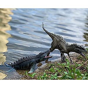 Gemini& Genius Dinosaur Toys Mosasaurus with Movable Jaw Large Sea Monster Dinosaur Ocean Shark Figure Toys Collection or Gift for Kids