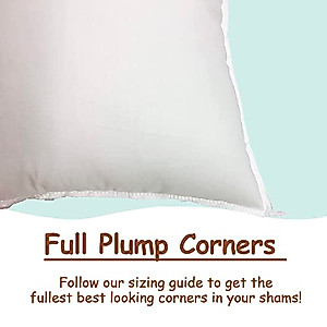 Pillowflex Synthetic Down Pillow Insert - 14x20 Down Alternative Pillow, Lumbar Pillow Insert for Sham - Back Pillow, Travel Size Pillow - Polyester Neck Pillow - 1 Decorative Pillow Form