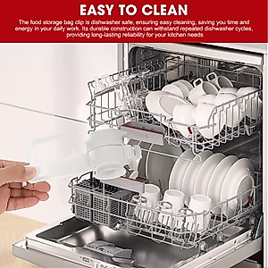 2PCS Food Bag Sealing Clip with Pour Spout, Bag Clips for Food Storage, Reusable Plastic Cap Sealer Clips, Suitable for Food, Liquid,Flour and Baby Food Storage Organizer