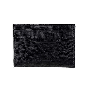 Calvin Klein Men's Wallet Sets-Minimalist Bifold and Card Cases, Black Bessemer, One Size