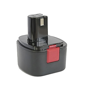 2-Pack Lincoln 12V Battery Replacement - Compatible with Lincoln PowerLuber Grease Guns Models # 1201, 1240, 1242, 1244, LNI-1201, LNI-1242, LNI-1244 (1300mAh, NICD)