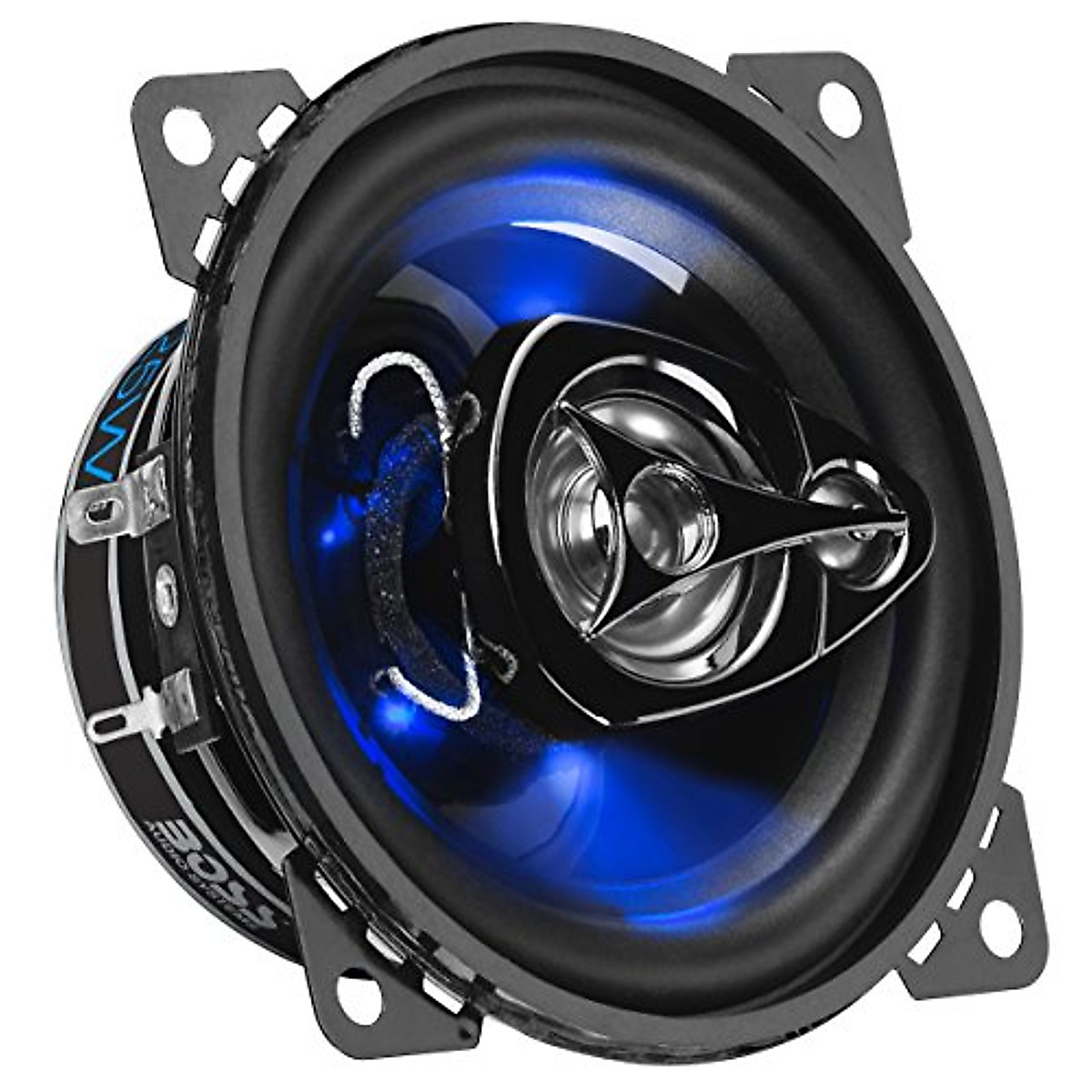 BOSS Audio Systems BE423 4 Inch Car Speakers - 225 Watts of Power Per Pair, 112.5 Watts Each, Full Range, 3 Way, Sold in Pairs