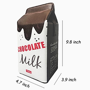 Fozehlad Women Strawberry Milk Box Shoulder Bag Fashion Ladies Cross Body Purse Phone Walllet Pursers