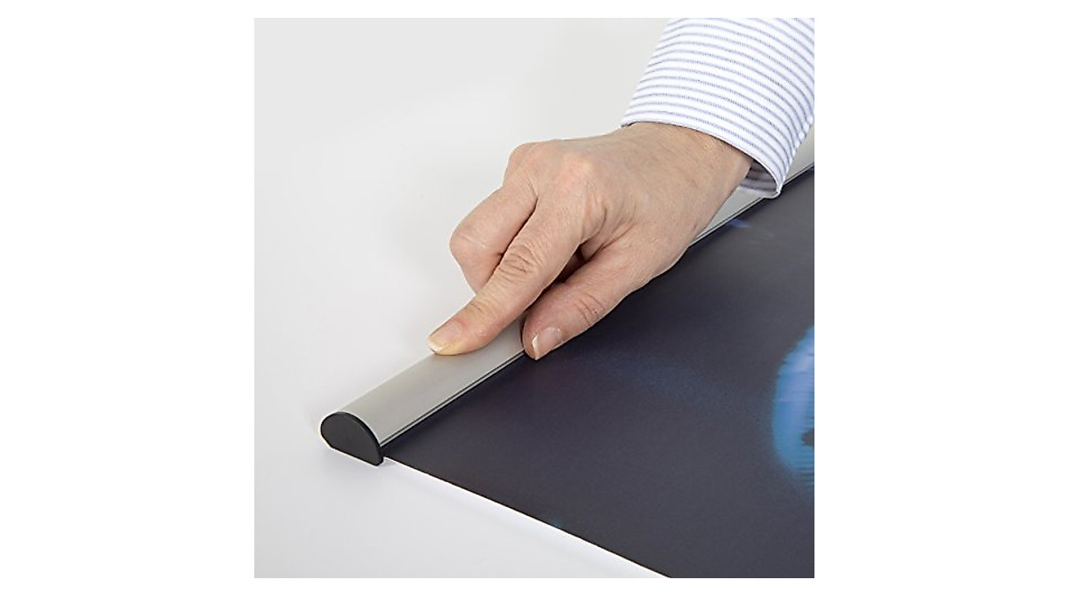 DisplaysMarket 48" Poster Snap Set - Easy Banner Display
