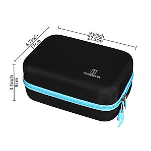 Tourmate Hard Storage Case Compatible for YAMAHA MG06X MG06 6-Input Stereo Mixer, Protective Hard Shell Carrying Bag