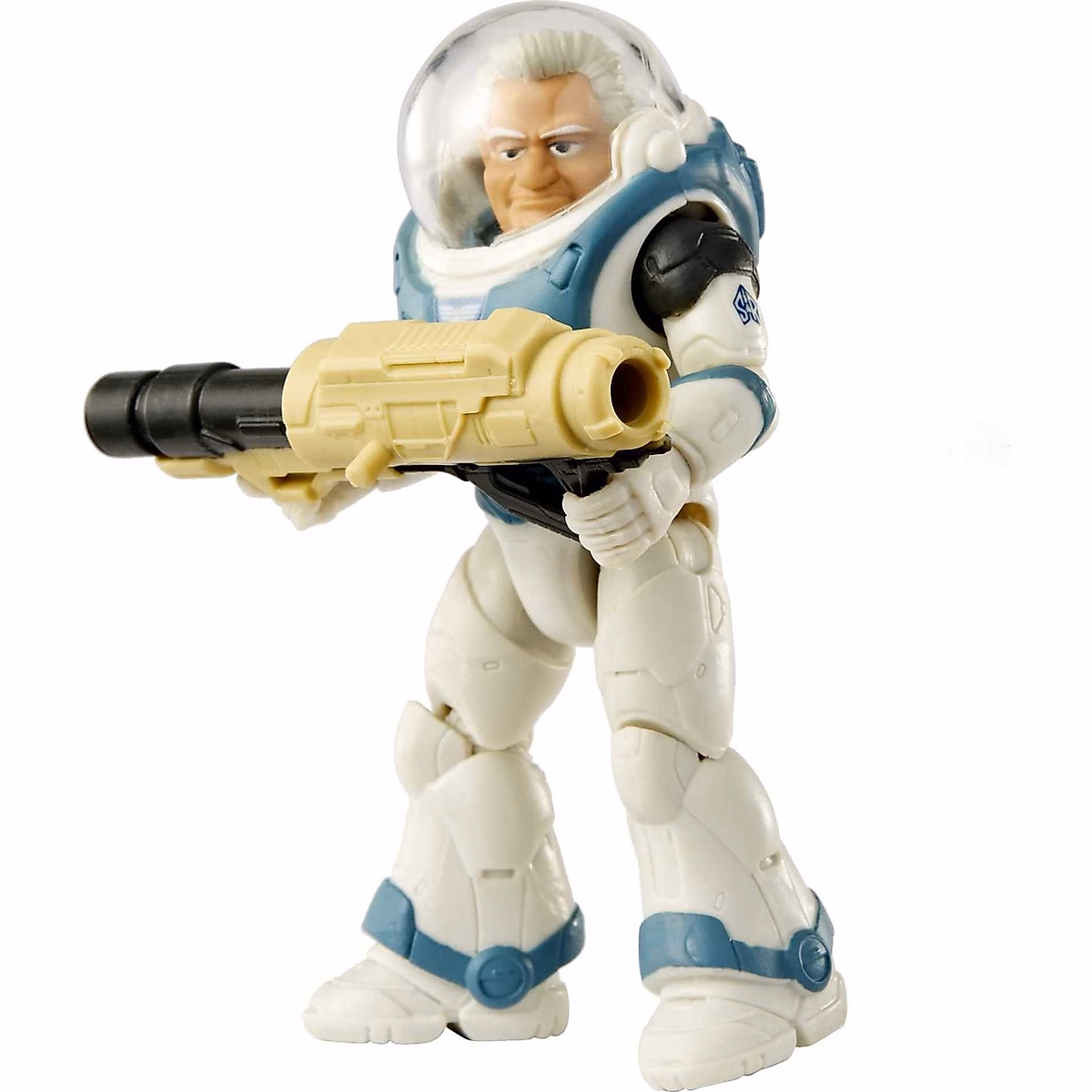 Mattel Disney and Pixar Lightyear Space Ranger Alpha Darby Steel Action Figure, 14 Points of Articulation & Accessories, 5-in Scale