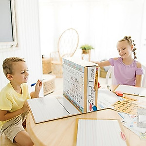 Melissa & Doug School Time! Classroom Play Set Game - Be Teacher or Student - FSC Certified