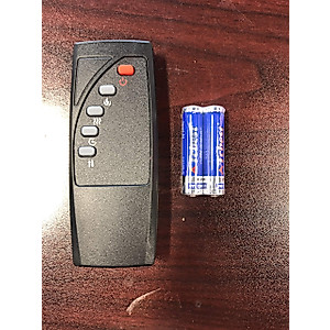 Fireplace - 26" - Flat Front - Elfire - RV26D80M-C1 - w/Crystal Ember Bed & Remote, Suggested Replacement for EF-30B