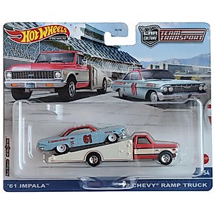 Hot Wheels '61 Impala and '72 Chevy Ramp Truck, Team Transport #54