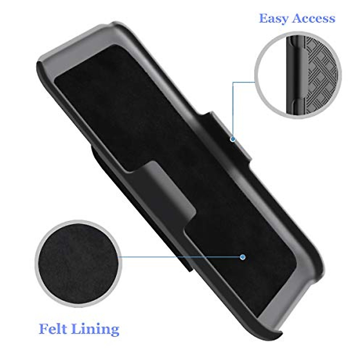 Fingic Compatible with iPhone 12 Pro Max 5G Case Holster Case Combo Shell Slim Rugged Case with Built-in Kickstand Swivel Belt Clip Holster Shockproof Cover for Apple iPhone 12 Pro Max 6.7 inch, Black