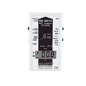 GIGAHERTZ SOLUTIONS ME3851A Professional EMF Meter 5Hz - 100kHz with Frequency Filter