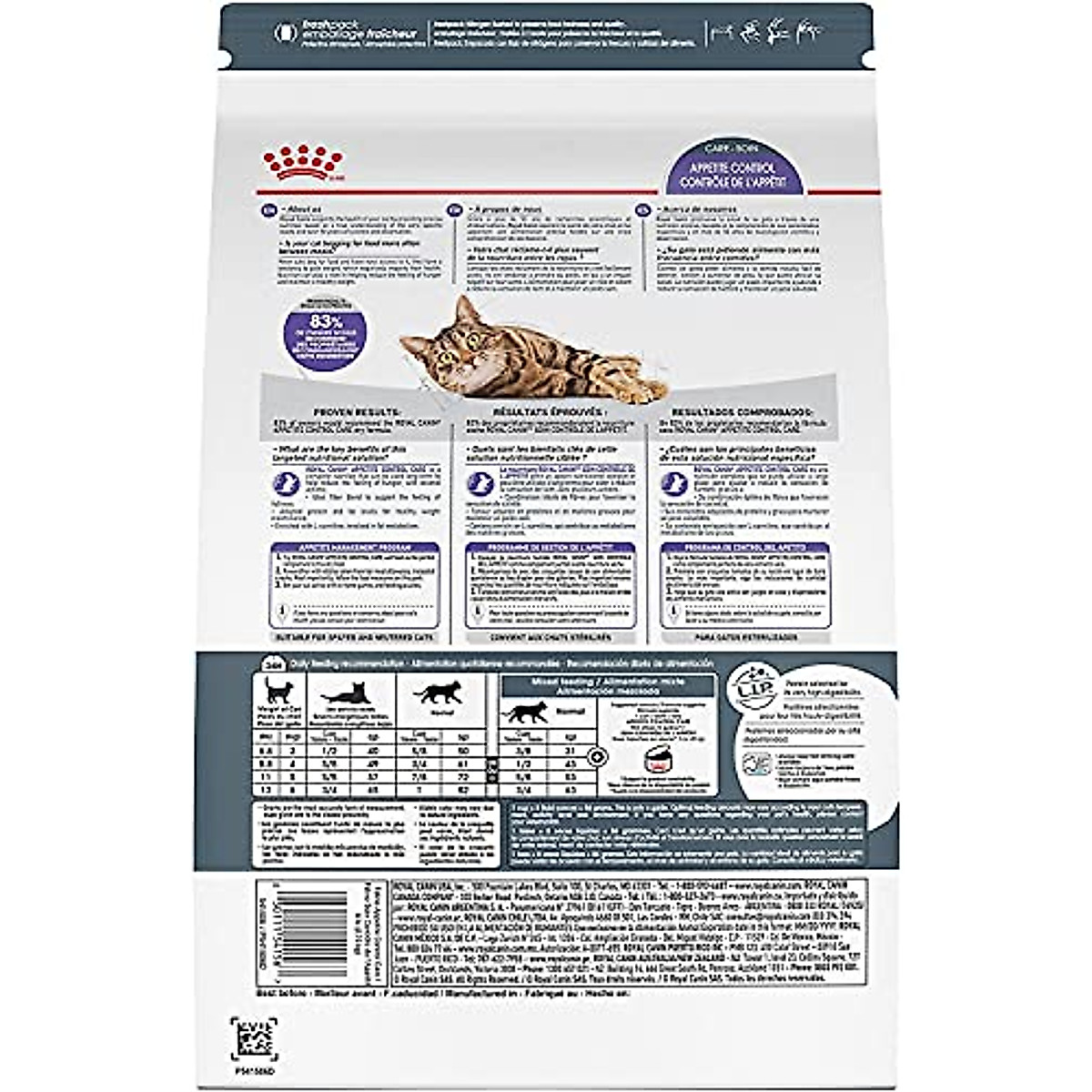 Royal Canin Feline Appetite Control Care Dry Cat Food, 6 lb