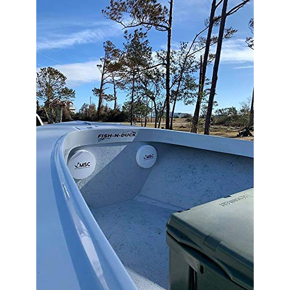 Marine Speaker Covers 10 inch | Sun, Water, Dust Protection | Patented, Military-Grade Silicone Design | Black Logo