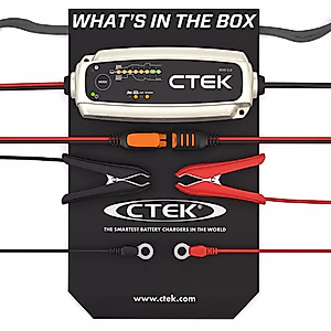 CTEK - 40-206 MXS 5.0 Fully Automatic 4.3 amp Battery Charger and Maintainer 12V