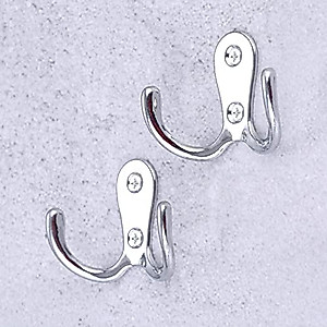 KBREE 2 Sets Hook Wall/Door Hanger/Screw mask Holder 55mm
