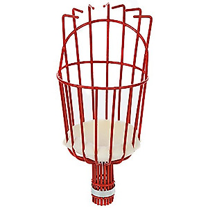 Home-X Fruit Picker Harvester Basket with Cushion to Prevent Bruising (Pole not Included)