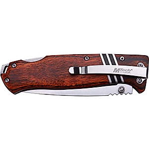 MTech MT-966BR Mt-A966Br Lock Back Folding 4.5" Closed Knife