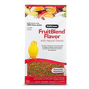 Zupreem 230305 Fruitblend X-Small Canary/Finch Food, 14-Ounce
