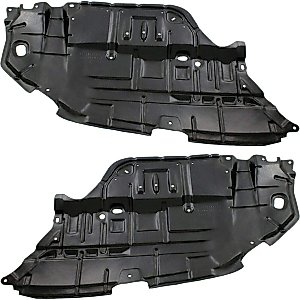Left & Right Side Engine Splash Shield Compatible with 2012-2014 Toyota Camry Set of 2
