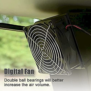 9904190040 Digital Fan Kit Compatible with Masterbuilt MB20040220 MB20041220 Charcoal Grill, Gravity Series 560 800 1050 Digital Charcoal Grill and Smoker Accessories