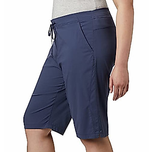 Columbia Women's Anytime Outdoor Long Short Shorts, Nocturnal, 10x13