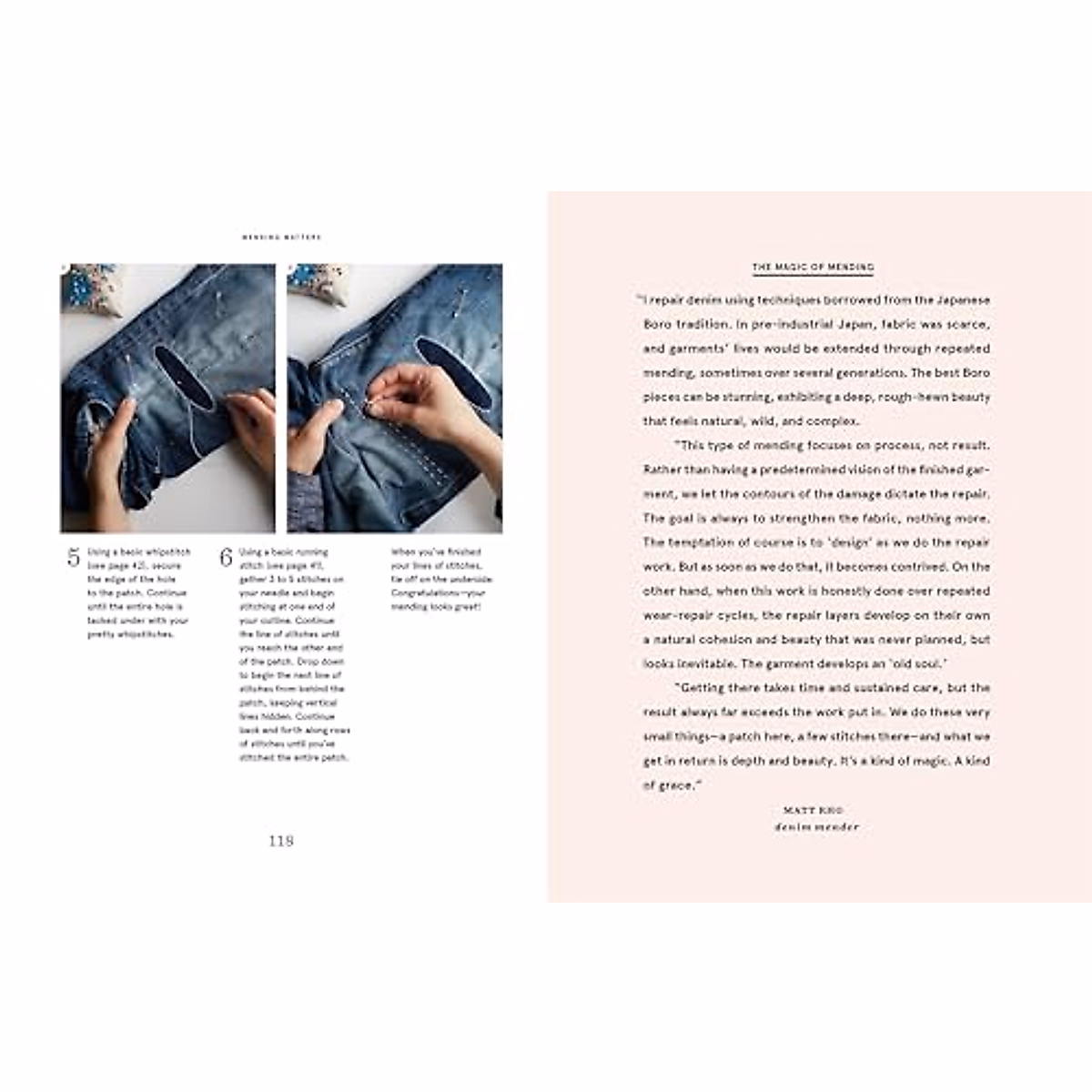 Mending Matters: Stitch, Patch, and Repair Your Favorite Denim & More