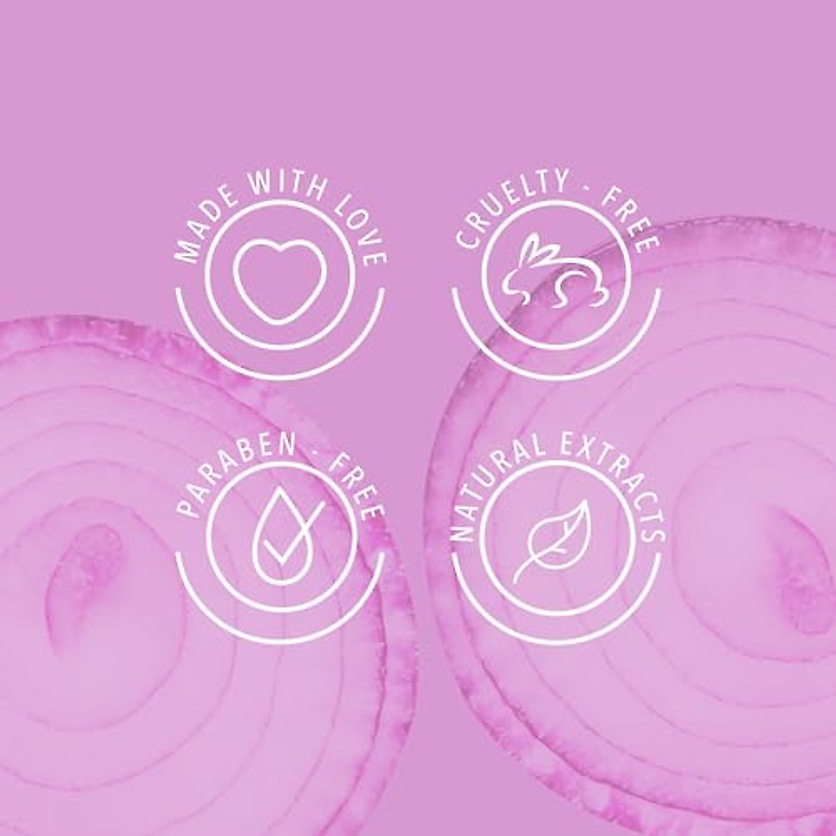 ANYELUZ Onion Shampoo, Cleanses and Reduces Oiliness, Provides Shine and Ideal for all Hair Types, Contains Natural Extracts, Salt and Paraben Free