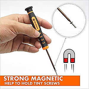 T8 Torx Screwdriver,TECKMAN TR8 Torx Security Screwdriver for Macbook,HDD,PS3,PS4,Xbox one and Xbox 360 Controllers Repair