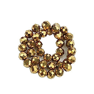 EXCEART 192pcs Bling Accessories Lip Gloss Kit Beads in Bulk Beads for Crafts Hematite Beads Metal Spacer Beads Bracelet Beads Beading Kits DIY Beads Scattered Beads Jewelry Bead Chain
