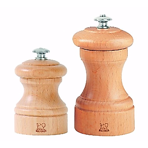 Peugeot 800-1 Bistro 4-Inch Pepper Mill, Natural, 3,94in, White