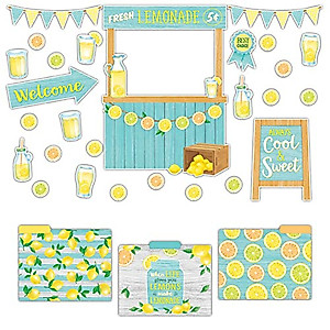Lemon Zest Classroom Environment Décor All in One Collection Kit