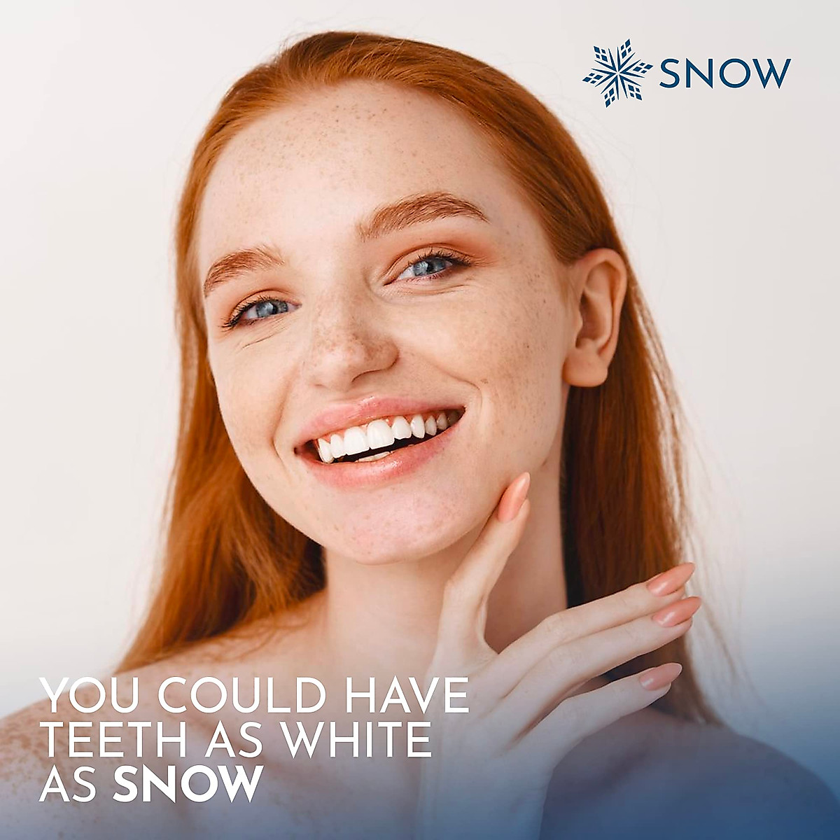 SNOW Teeth Whitening Foam - Gentle Teeth Whitening for Aligners and Night Guards Cloud-Like Spray Foam, Oral Personal Care with Hydroxyapatite and Arginine for The Teeth Enamel, 1.7fl. oz.