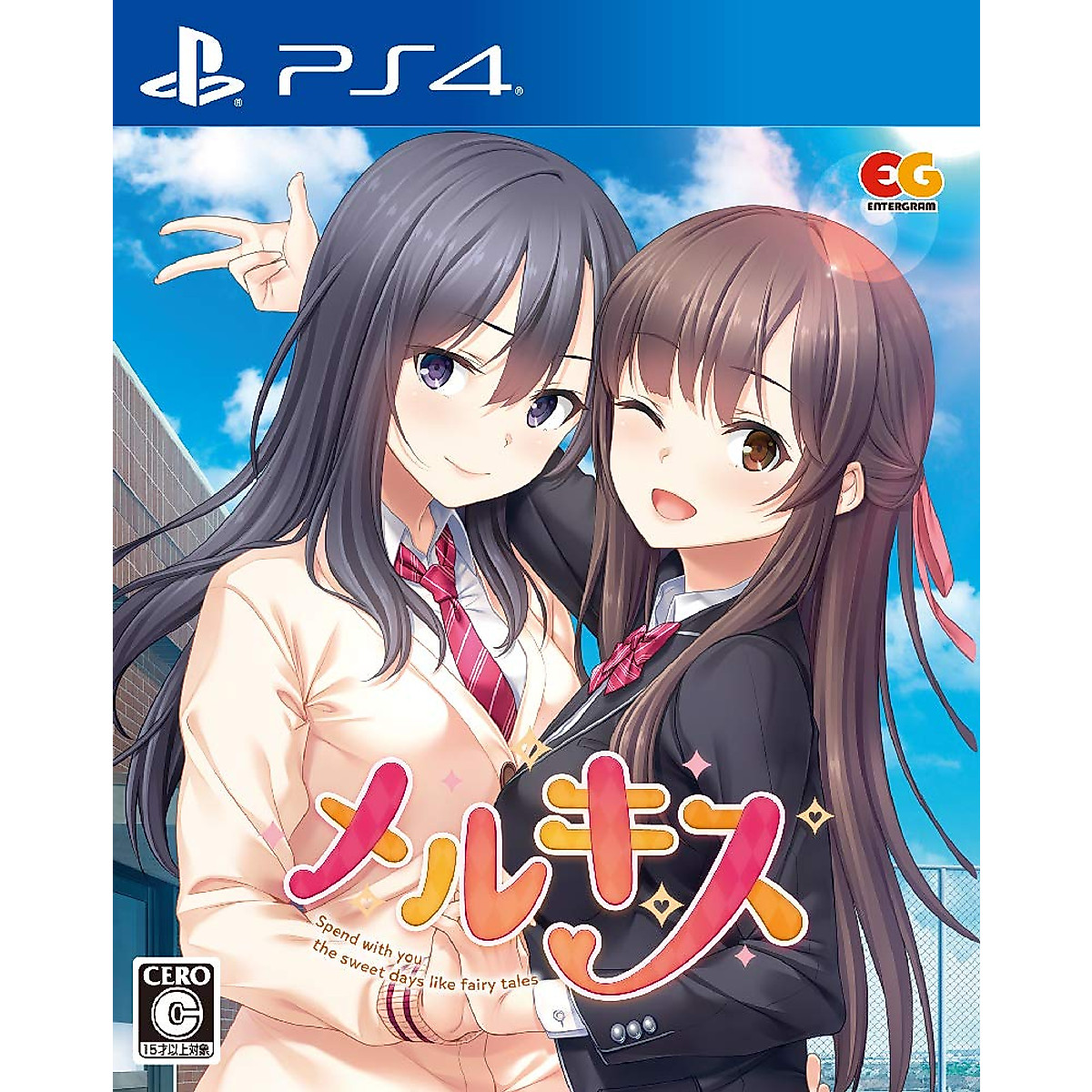 ENTERGRAM MELL KISS FOR SONY PS4 PLAYSTATION 4 JAPANESE VERSION