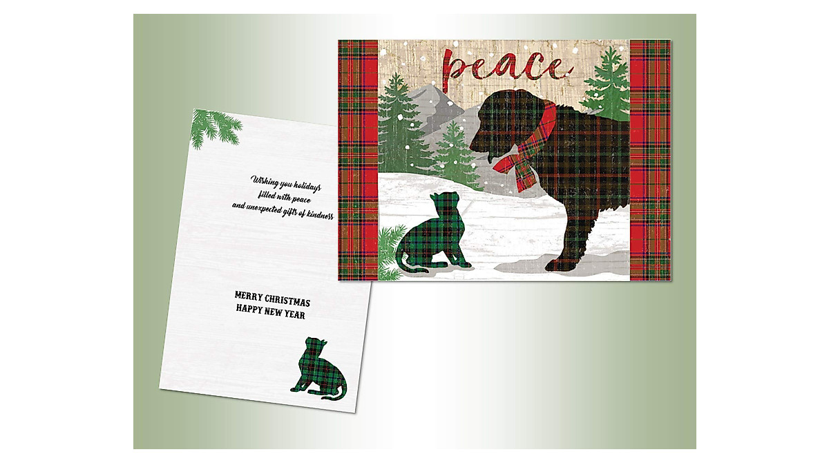 Lux Press Boxed Christmas Card Set - 18 Stunning Cards