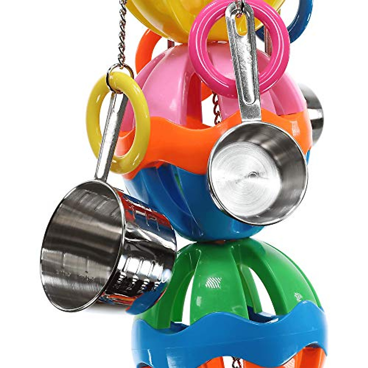 Bonka Bird Toys 1429 Huge Triple Tuff Pot Bird Toy