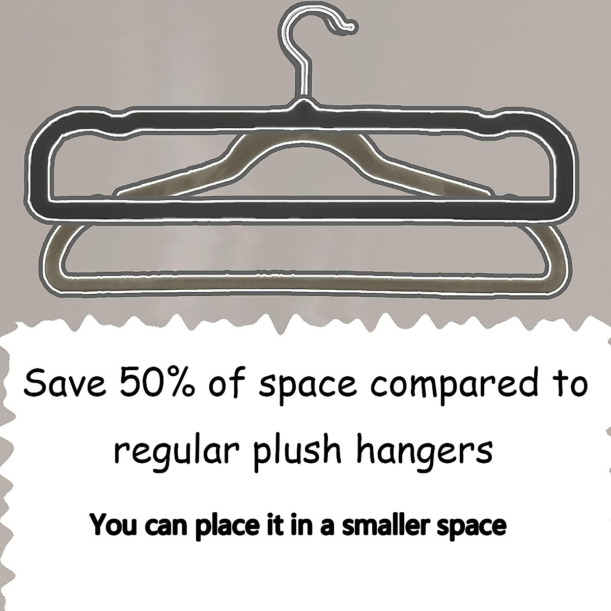 Pants Hangers Non Slip - 20 Pack Velvet Hangers for Closet - Thin Space Saving Clothes Hanger - Strong, Durable, Jean Hangers with 360 Degree Rotatable Hook, Tank Top Hangers for Bra, Shorts (Black)