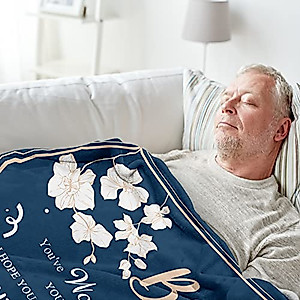 Happy Retirement Gifts for Women Men, Retirement Blanket Gift, Best Female Retirement Gifts Ideas, Funny Retired Gifts for Dad, Nurses, Doctors, Farewell Gifts for Coworker Throw Blanket 60"x 50"