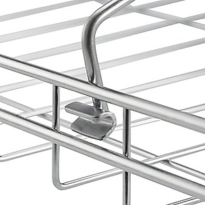 TRINITY BASICS EcoStorage 2-Tier Can Organizer Rack, 2-Pack, Chrome