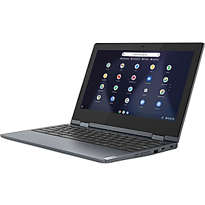 2022 lenovo Flex 3 Chromebook 11.6" 2-in-1 HD Touchscreen Laptop, Intel Celeron N4020 Processor, 4GB RAM, 64GB eMMC Flash Memory, HD Webcam, Chrome OS, Abyss Blue, 128GB Snowbell USB Card