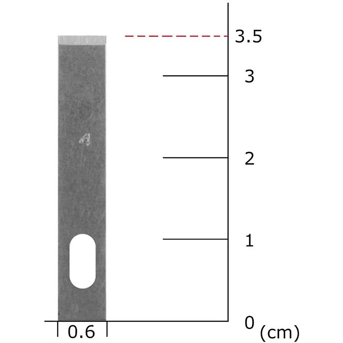 LinaLife 100PCS wholesale Excel Hobby Blade #4 Replacement Stainless Steel Hobby Blade Carbon Steel Craft Fine Knife Blades Hobby Knife Cutting Tool for Art Cutting, Sculpture, Scrapbooks