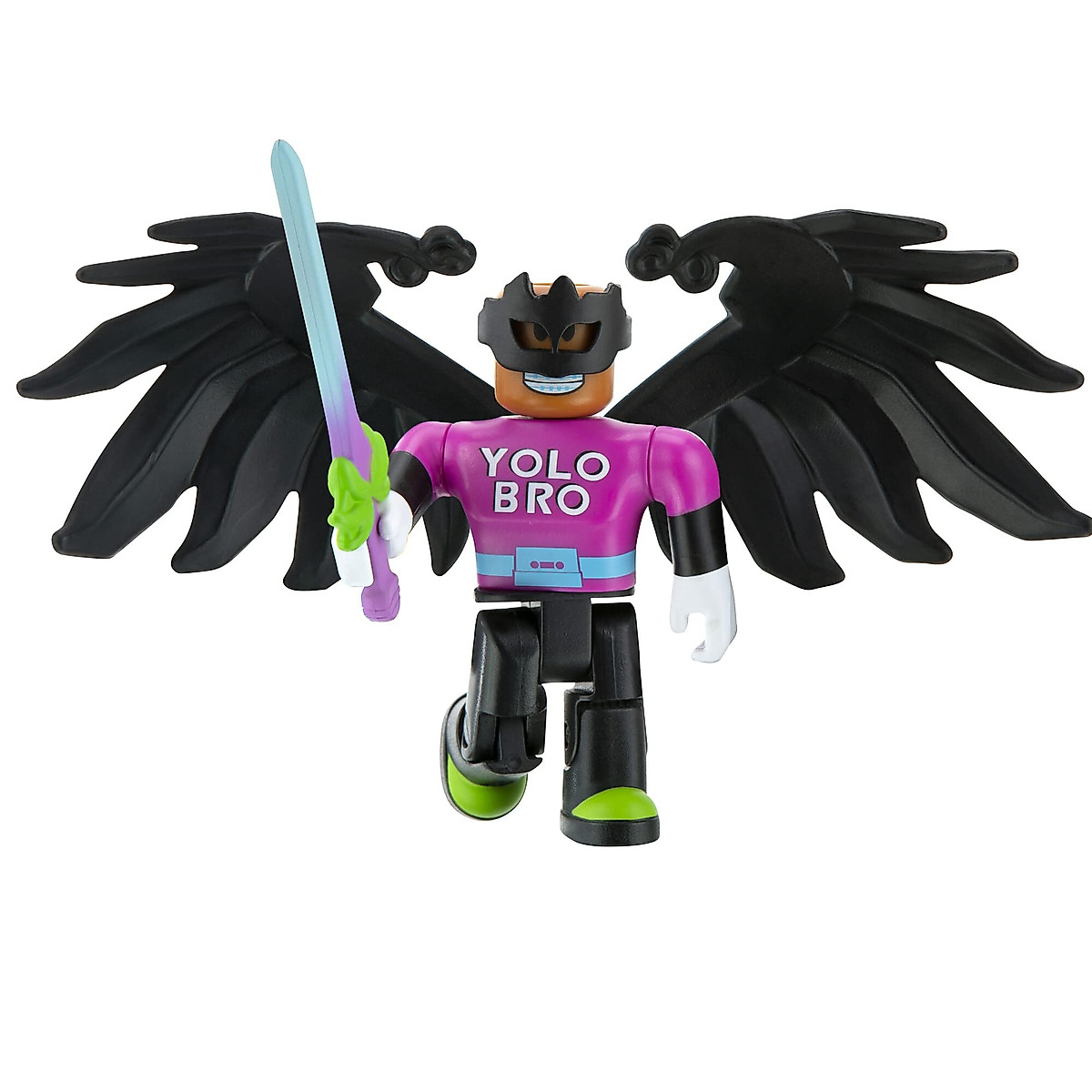 Roblox Avatar Shop Series Collection - Just Bee Yourself + Rainbow Robloxian Raver Bundle [Includes 2 Exclusive Virtual Items]