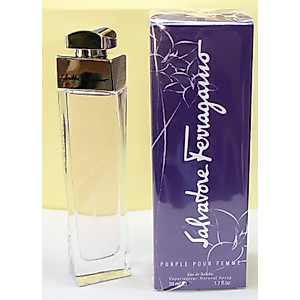 Salvatore Ferragamo Purple Pour Femme Eau de Toilette 1.7 fl oz New In Box