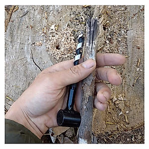 SYHML-SHOP Multipurpose Manual Survival Drill Bit,Scotch Eye Wood Auger Drill Bit for Bushcraft and Camping 7/10/20/25mm (Size : 10mm)