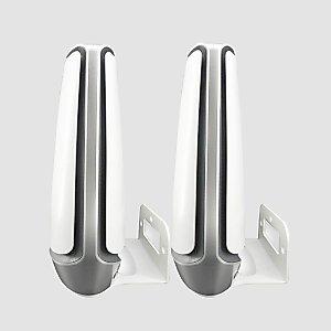 Orbi WiFi 6 Wall Mount, Sturdy Metal Made Stand Holder Bracket Compatible with Orbi Mesh WiFi 6 System RBK852 RBK853 RBS750 RBK752 RBK753(2pcs)