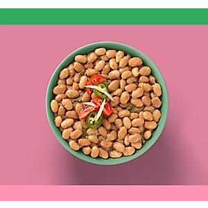 Fillo's Tex Mex Pinto Beans - Ready to Eat Beans, Gluten-Free, Preservative-Free, Microwavable, Non-GMO, Vegan Friendly, Plant Protein, 10 oz Pk of 6