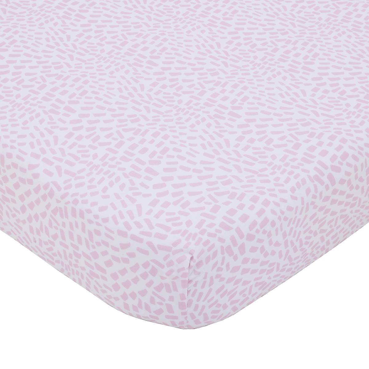 NoJo Little Love Pink, Aqua, Grey and Rose Bubble Dot - 3 Piece Crib Bedding Set - Comforter, Fitted Crib Sheet and Dust Ruffle